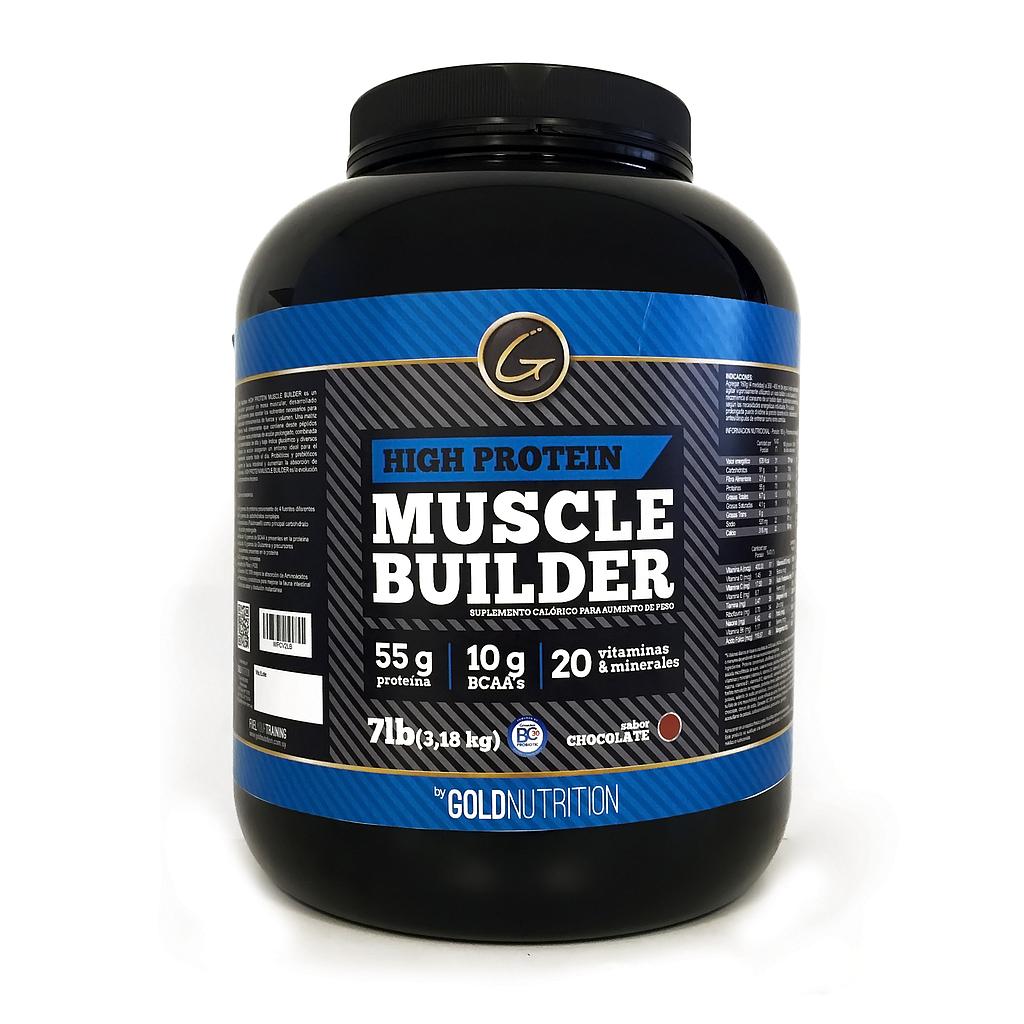 HIGH PROTEIN MUSCLE BUILDER 7 lb | Gold Nutrition